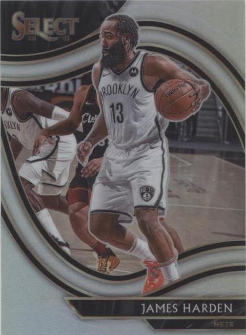 2020-21 Panini Select - Courtside James Harden #212 Silver Prizm for ...