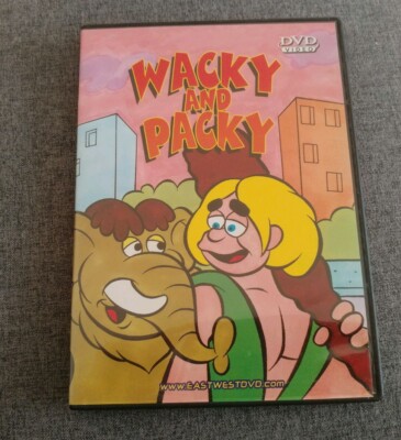 WACKY AND PACKY DVD VIDEO 3 HILARIOUS ADVENTURES ABOUT CAVEMAN (PRE ...