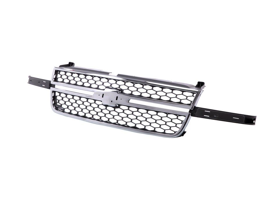 For 2003-2006 Chevrolet Silverado Grille Chrome With Insert GM1200546 ...