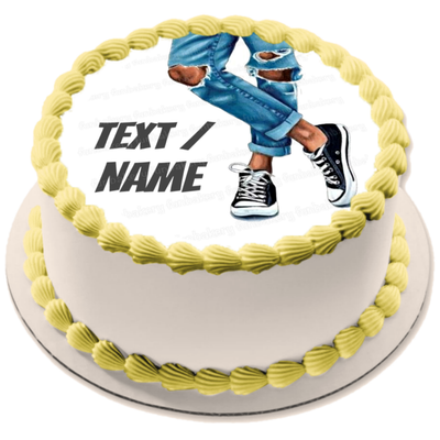 Roller Skating Cake Boy