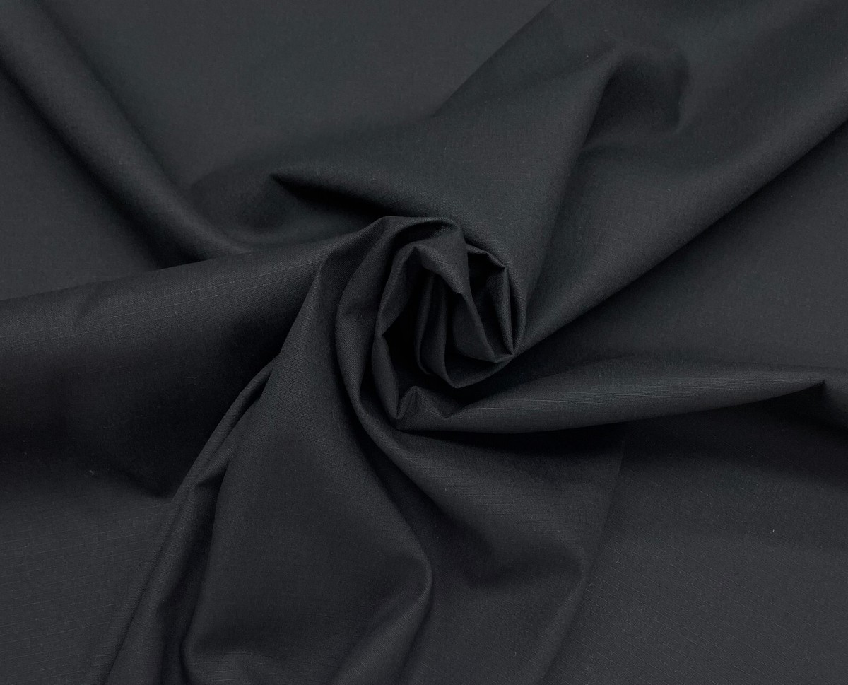 Black Polyester Fabric