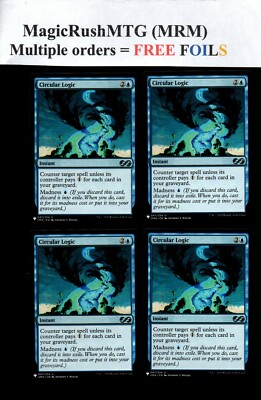 MRM ENGLISH 4x Logique circulaire - Circular Logic MTG magic MB1 | eBay