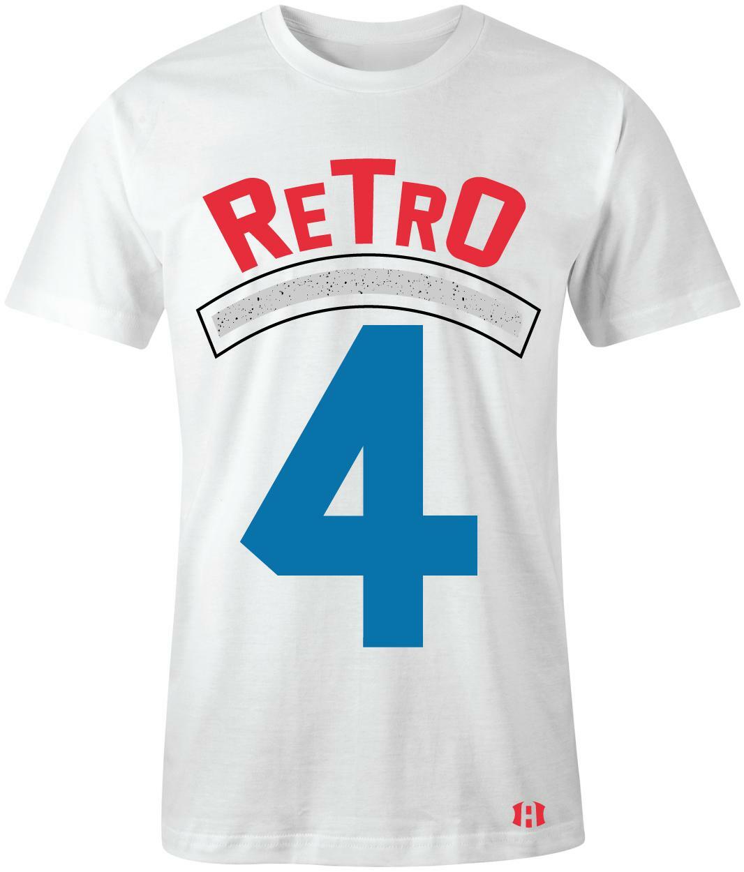 "Retro 4" T-Shirt to Match Retro "What The" 4's | eBay