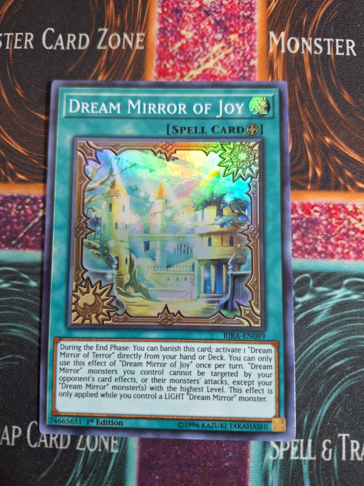 Yu-Gi-Oh! TCG Dream Mirror of Joy RIRA-EN089 Super Rare 1st Edition NM ...