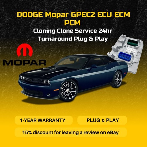 DODGE Mopar GPEC2 ECU ECM PCM Cloning Clone Service 24hr Turnaround ...