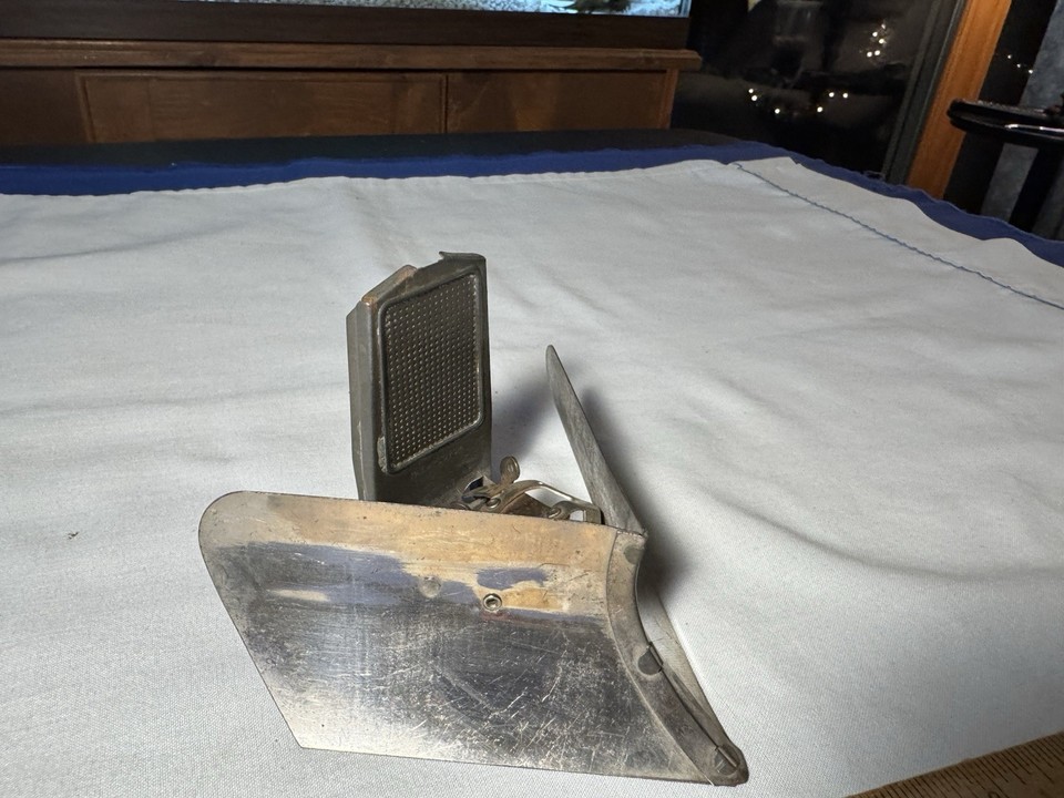 1960's V Shape Toy Snow Plow Blade with Truck Grill Tonka Lionel ...