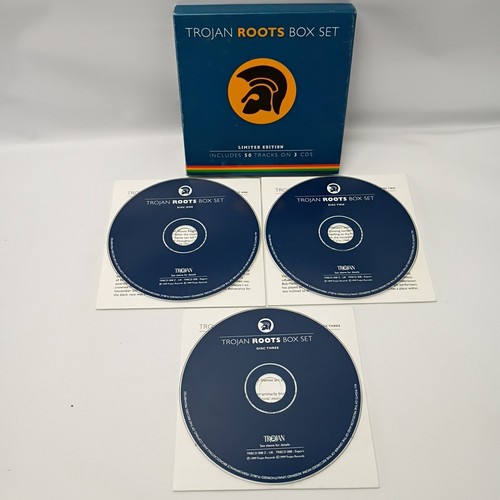 Trojan Roots Box Set 3 CD Box Set Limited Edition Various Artists | eBay