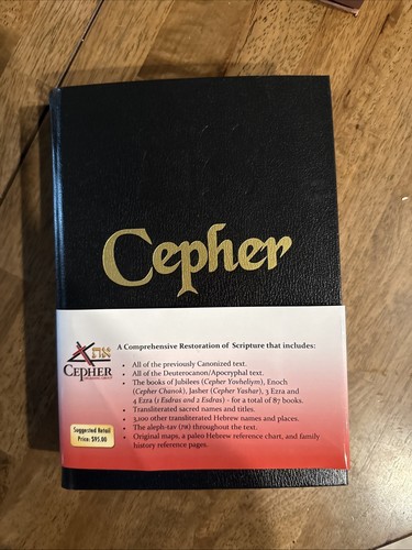 Cepher- A Comprehensive restoration Of Scripture | eBay