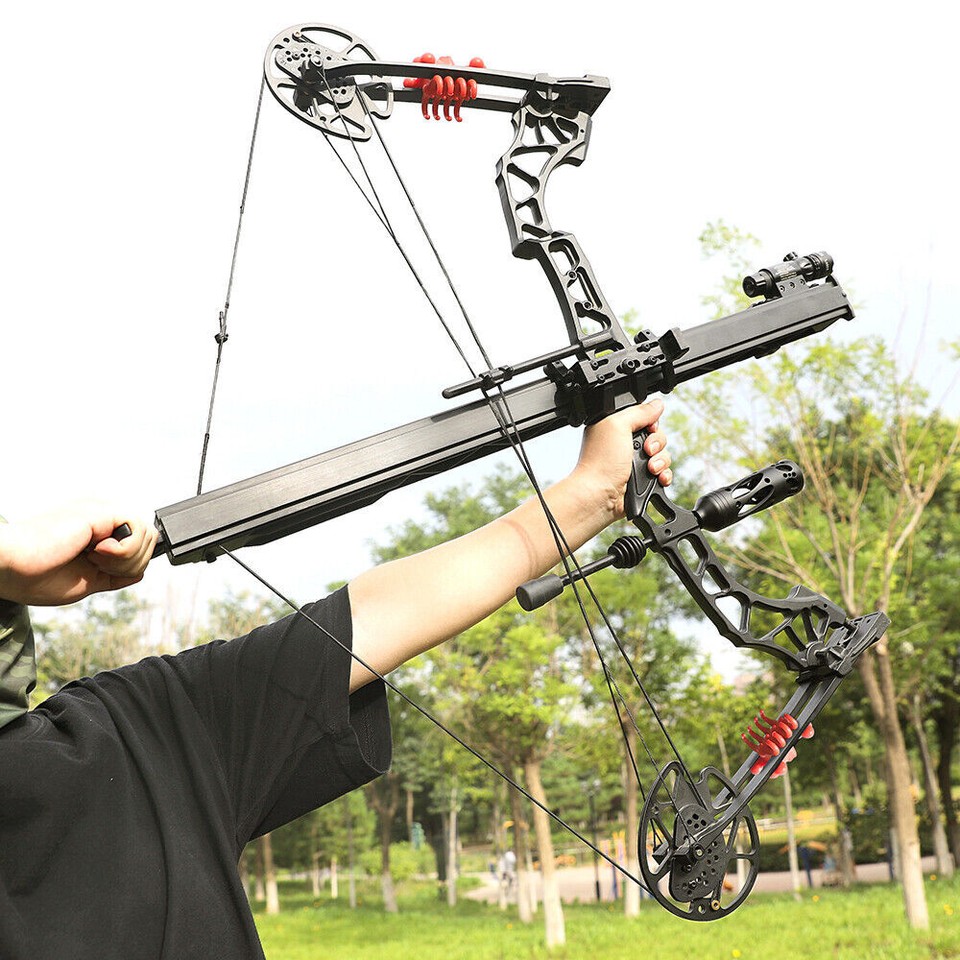 Compound Recurve Bow Hunting Archery Rapid Bow Shooter Launcher 6 ...