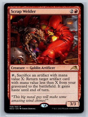Scrap Welder - Kamigawa: Neon Dynasty Magic the Gathering MTG | eBay