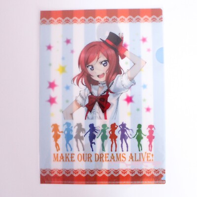 Love Live! Maki Nishikino Make Our Dreams Alive! Clear File Folder ...