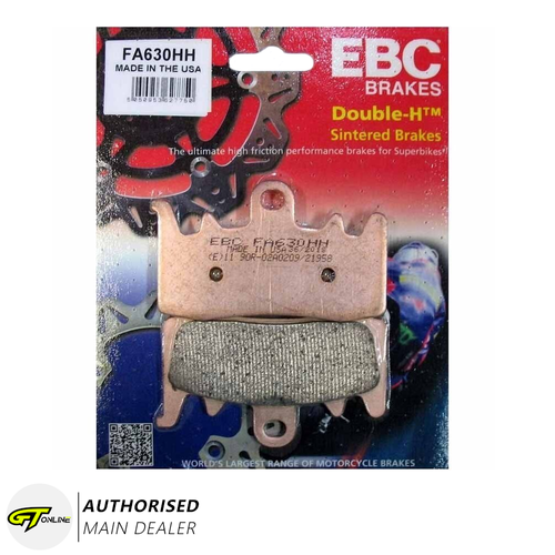 EBC FA630HH Front Sintered Brake Pads BMW, Ducati, Norton, Can-Am ...