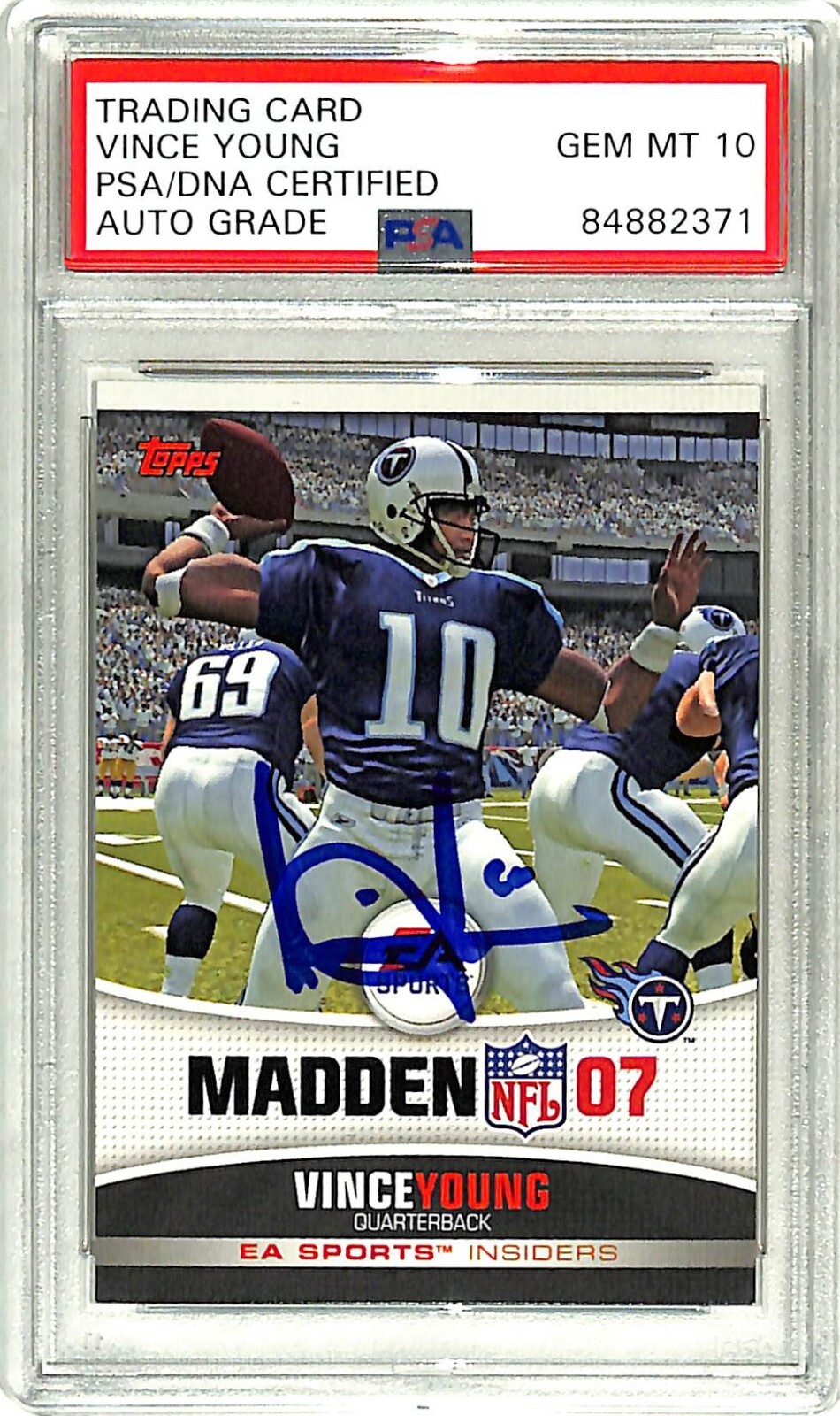 Vince Young Autographed Memorabilia | Signed Photo, Jersey ...