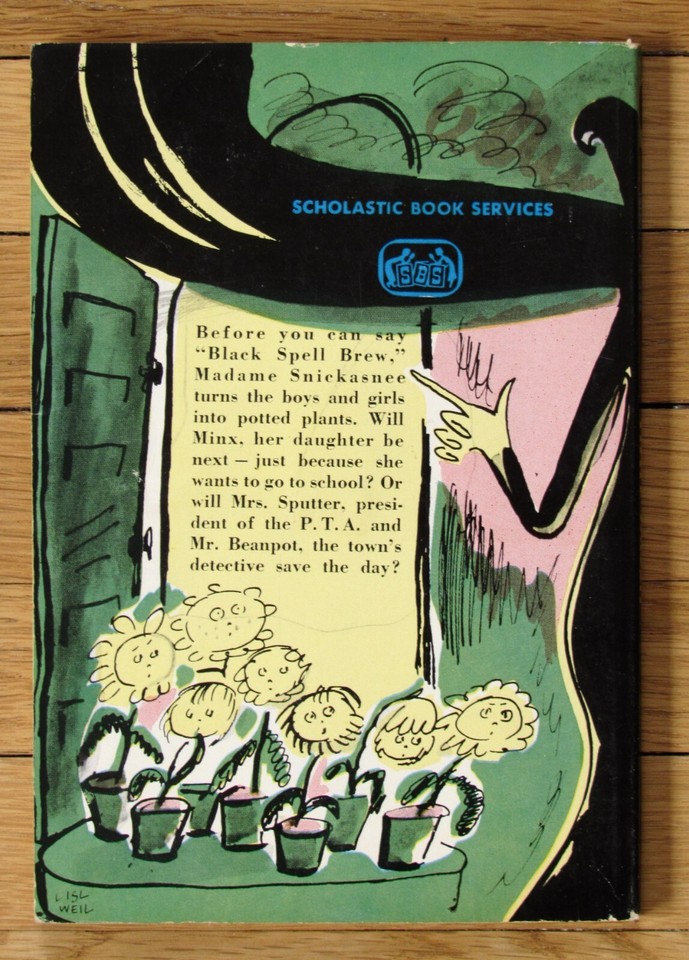 LITTLE WITCH Anna Elizabeth Bennett Scholastic 1966 7th Printing PB VGC ...