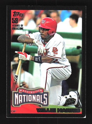 2010 Topps - Black #440 Willie Harris /59 for sale online | eBay