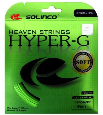 Solinco Hyper G Hyper-G Soft 16L Gauge 1.25mm Tennis String NEW | eBay