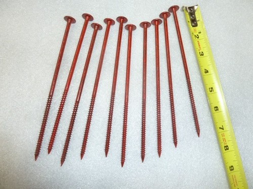 R Control 7 in long Timber / SIP panel Screws, Lots of 10 | eBay