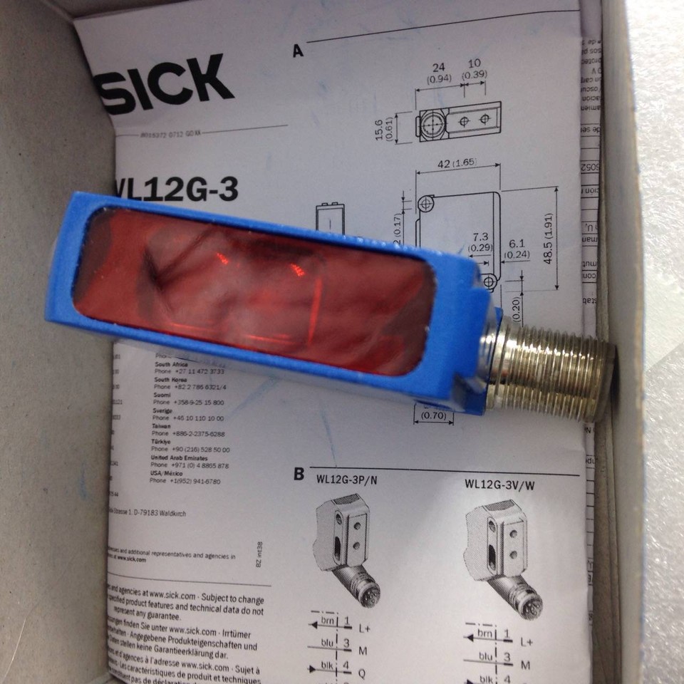 ONE NEW- SICK WL12-3P2431 | eBay