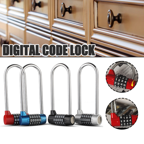 4-Digit Combination Lock Outdoor Weatherproof Heavy Duty Padlock for ...