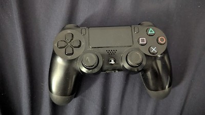 Sony PlayStation DualShock 4 Controller Black- Mostly Working- Left ...