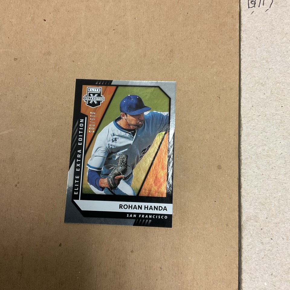 2021 Panini Elite San Francisco Giant Prospect Rohan Handa Common ...