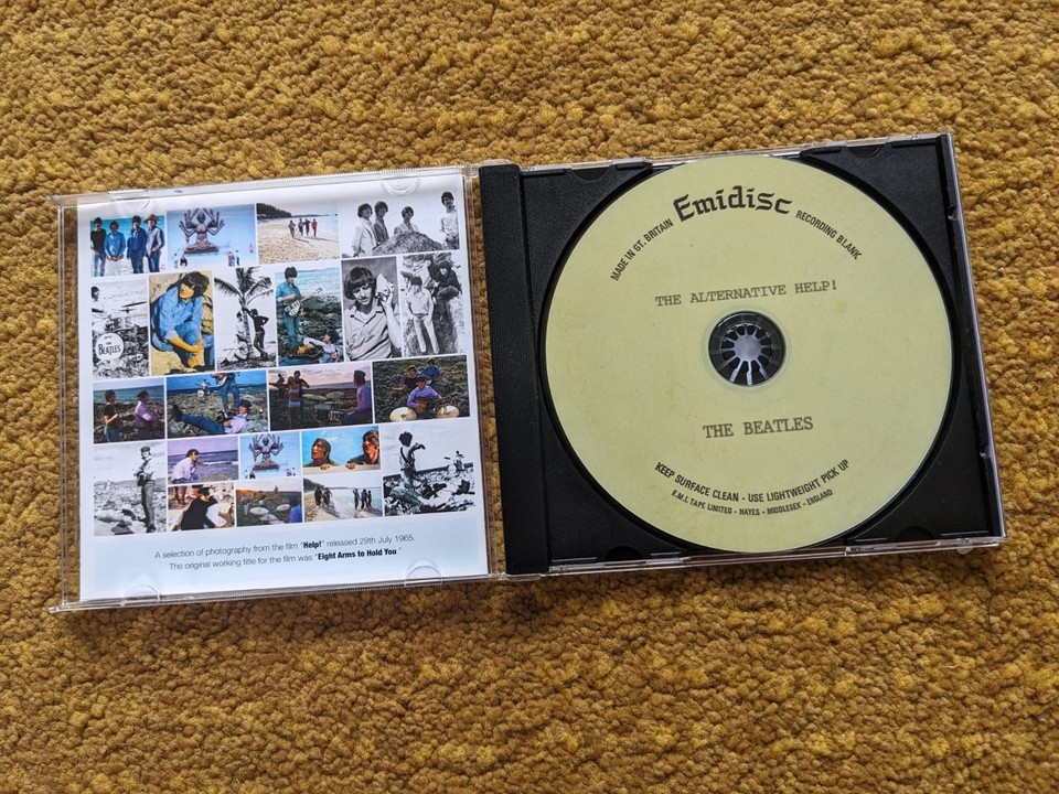 THE BEATLES HELP ALT DEMO CD MINT- PLUS INSERT & MINI POSTER | eBay