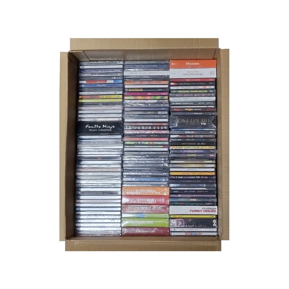 114 Mixed CD Bundle - Brand New Assorted Music Collection (Pop, Rock ...
