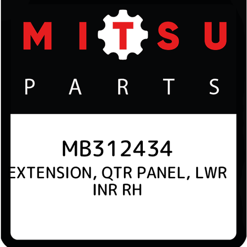 MB312434 Mitsubishi Extension, qtr panel, lwr inr rh MB312434, New ...