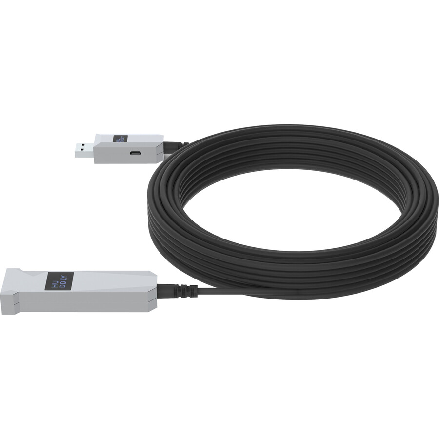 Huddly USB 3.0 Extension Cable - 49.21 Ft Fiber Optic Data Transfer ...