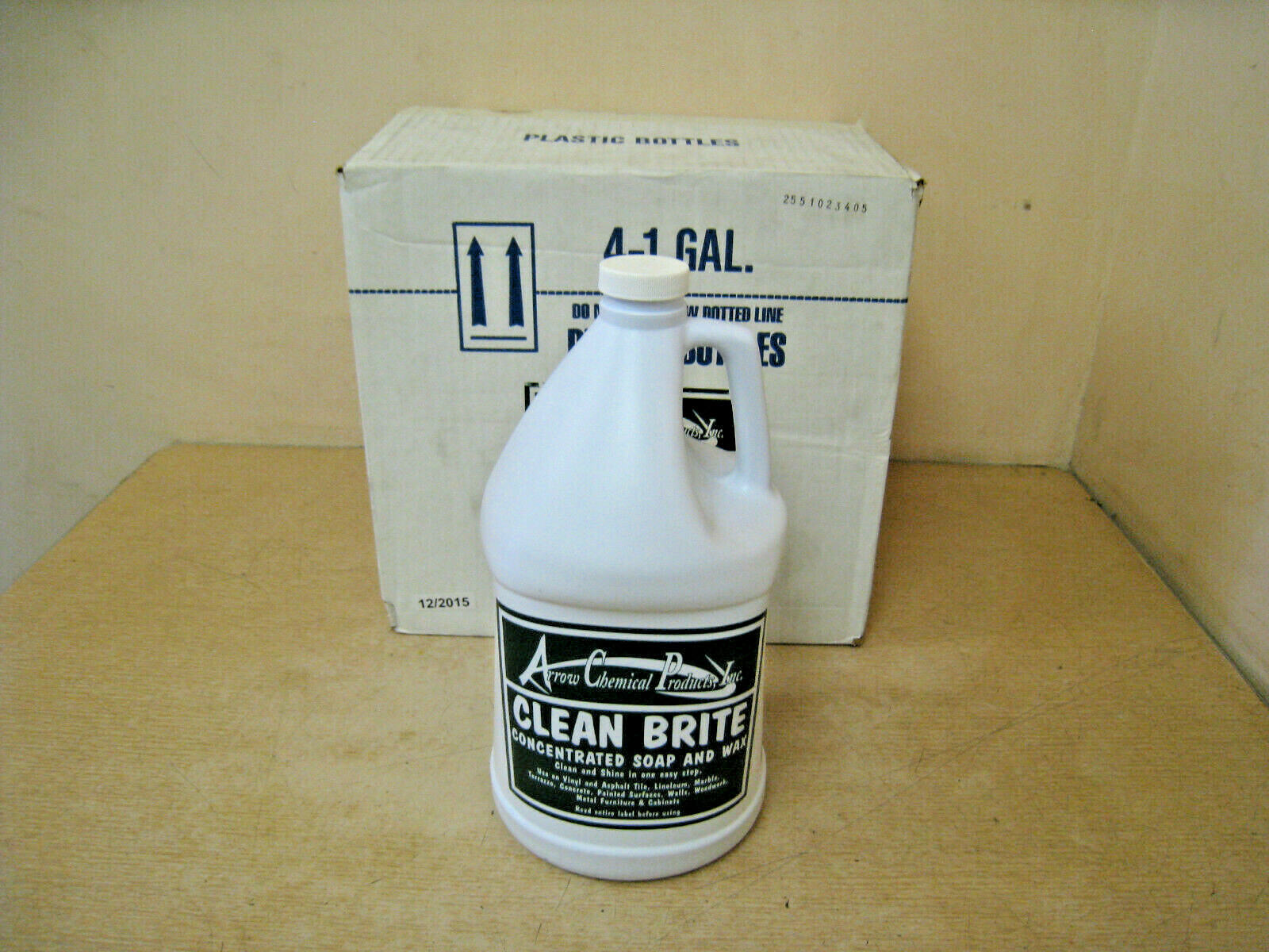New Case of 4- 1GAL Arrow Chemical Formula Clean Brite Concentrated ...