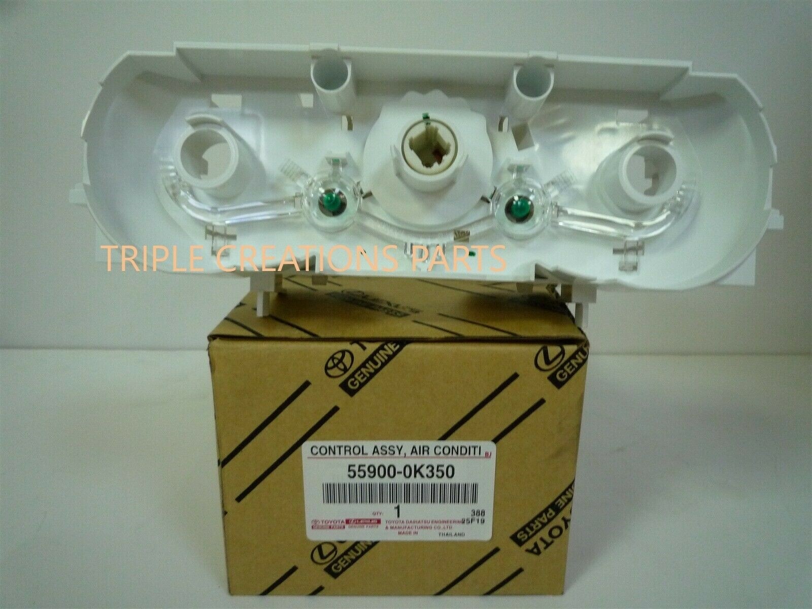 GENUINE Toyota 55900-0K350 CONTROL ASSY, AIR CONDITIONER 559000K350 OEM ...