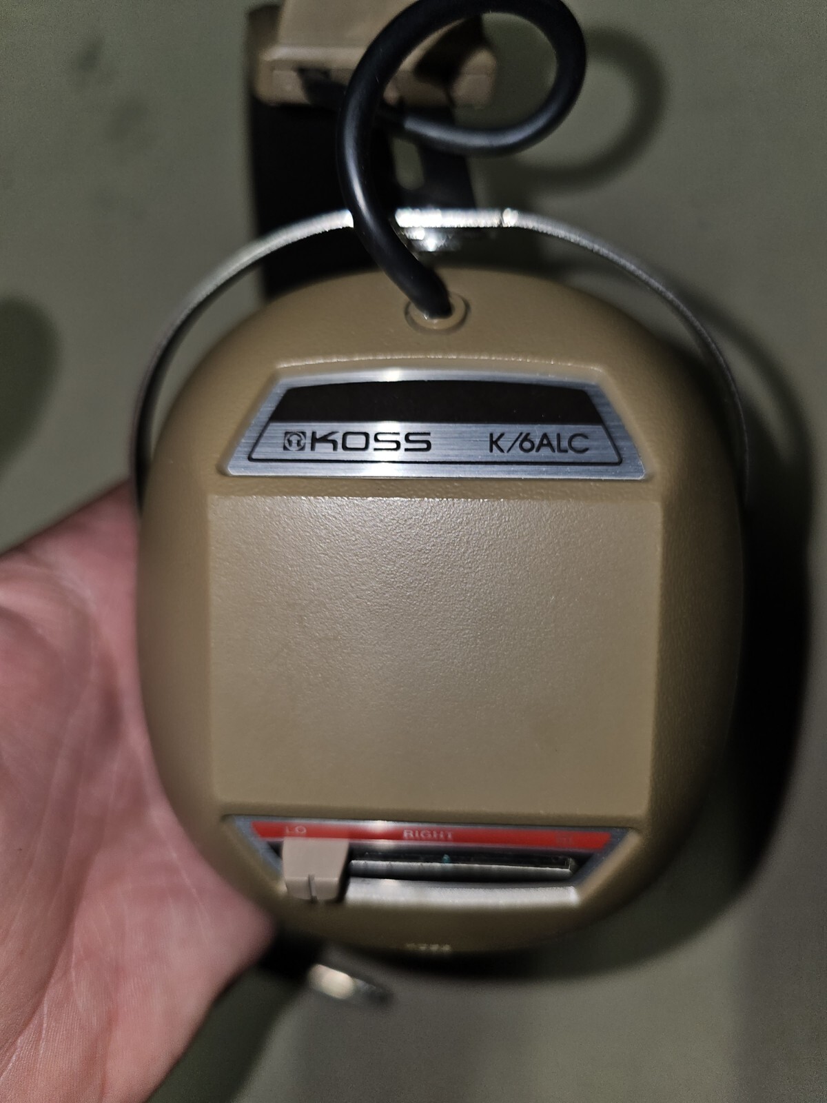Vintage Koss K/6ALC Headphones Dual Volume Control | eBay