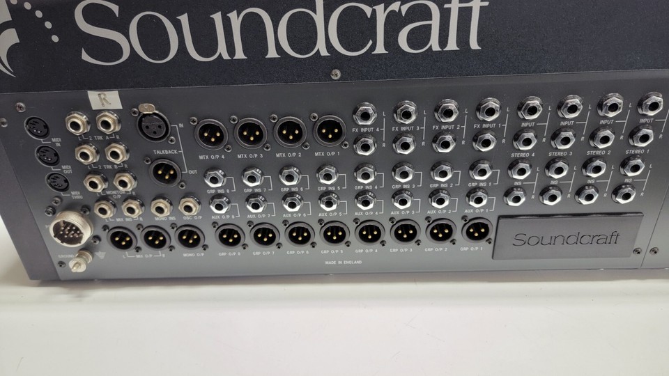 VERY NICE - SOUNDCRAFT Model K2-24 Analog Audio Mixer Mixing Console | eBay