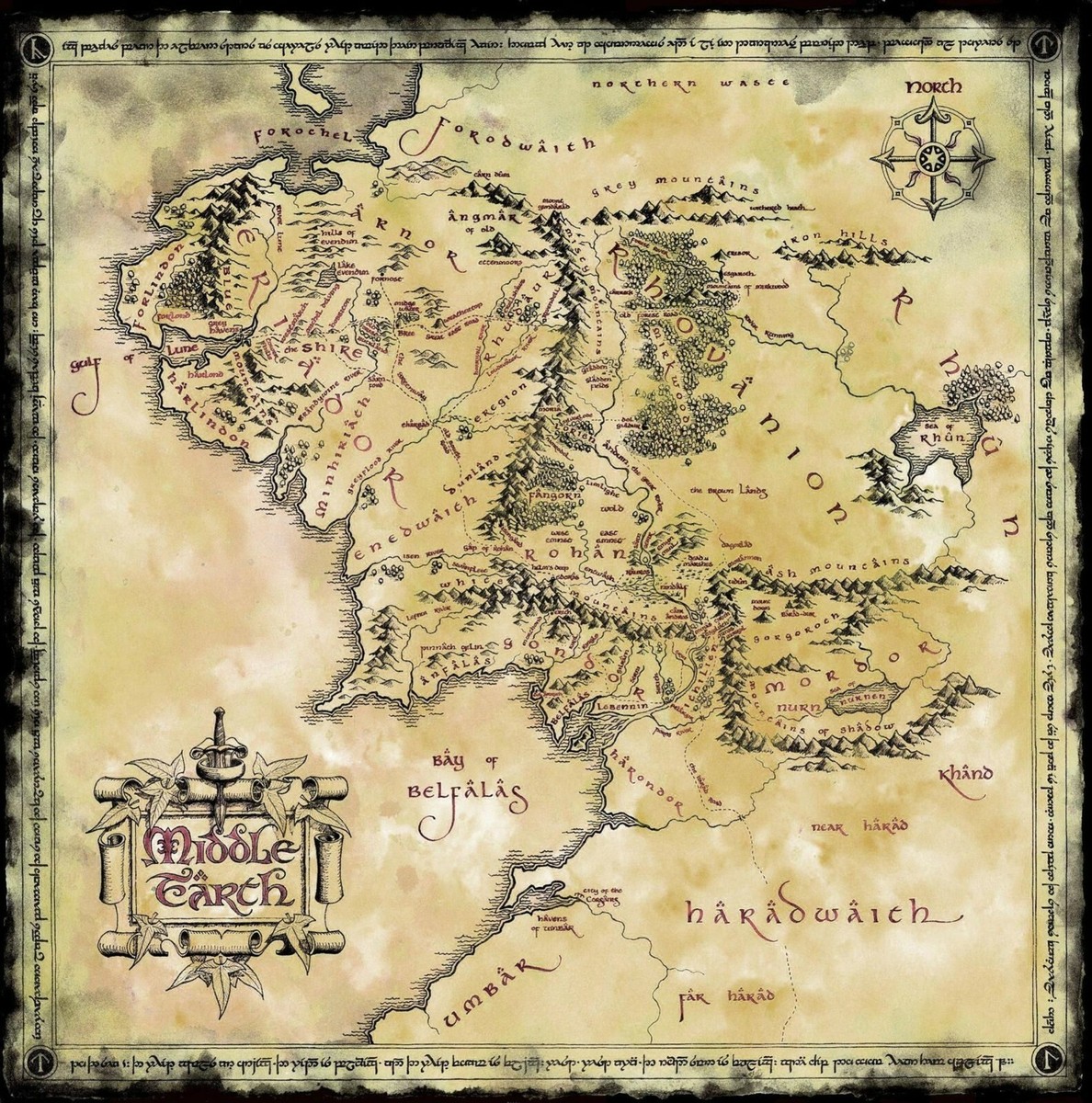 Rohan Map
