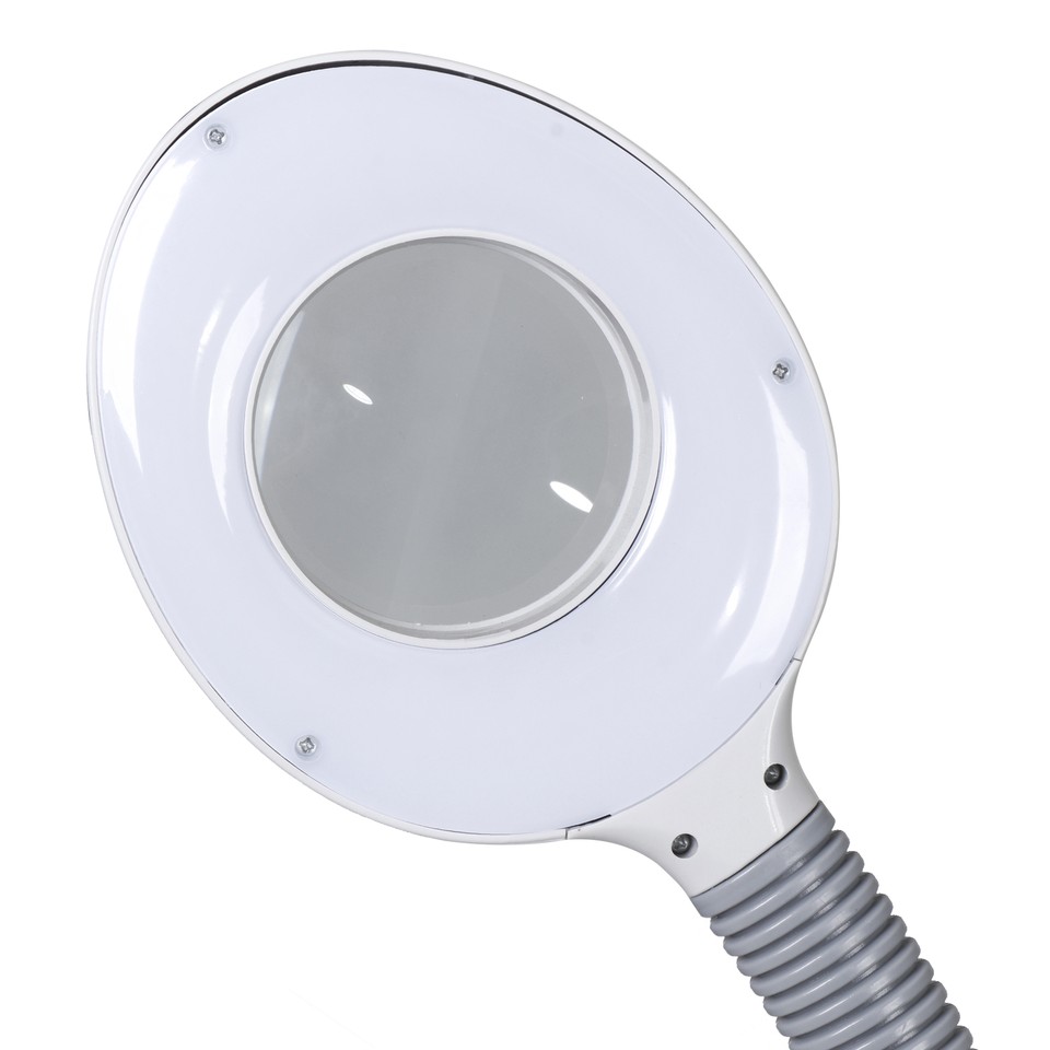 5X LED Magnifying Lamp 3 in 1 Facial Steamer Beauty Salon Spa w/ Hot ...