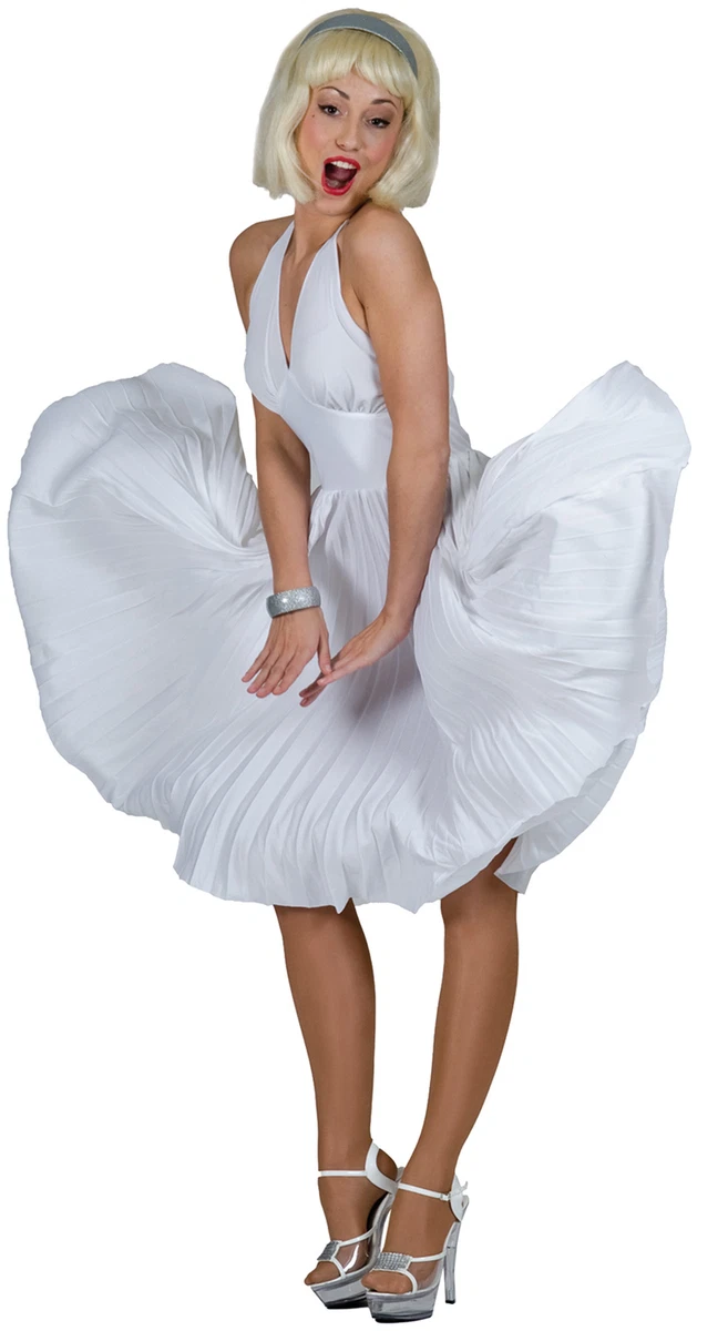 Marilyn Monroe In White Dress Costume Marilyn Monroe In White Dress Costume