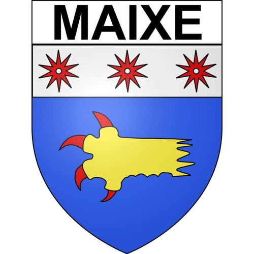 Maixe 54 ville sticker blason écusson autocollant adhésif | eBay
