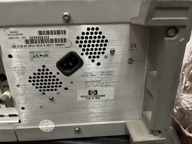 HP Agilent Keysight 54810A Infinium Oscilloscope 500 MHz 2 Channel 1gsa ...