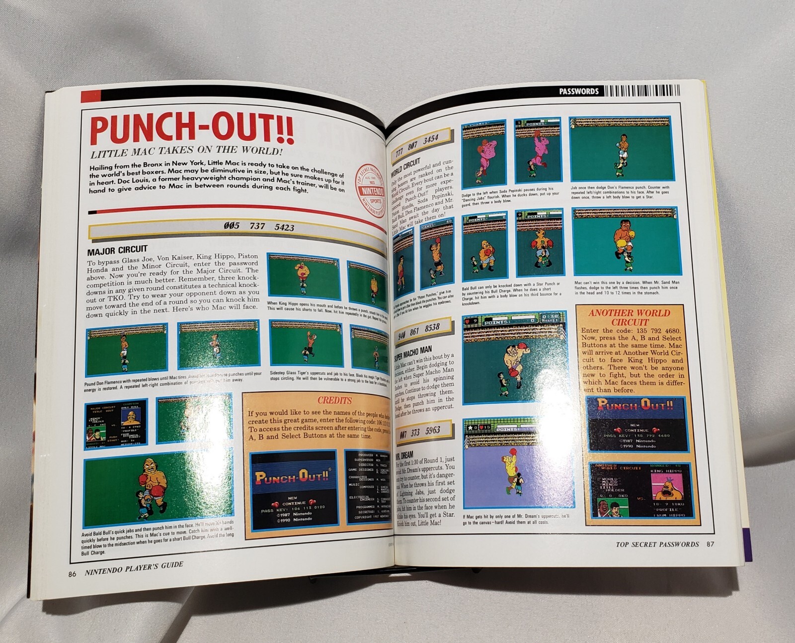 Top Secret Passwords Nintendo Power Player's Strategy Guide NES SNES ...