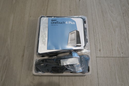Maxtor One Touch 4 Plus External Hard Drive 1000 GB 1 TB FireWire 400 ...