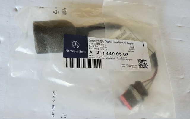 MERCEDES BENZ Fuel Pump Sender Wiring Harness A2114400507 for sale ...