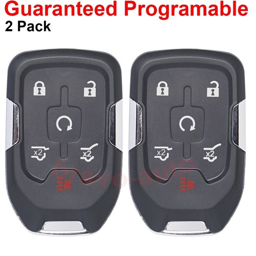 2 For 2015 2016 2017 2018 2019 2020 GMC Yukon Keyless Prox Smart Remote ...