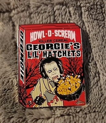 Busch Gardens Howl-O-Scream Georgie Cereal Pin | eBay