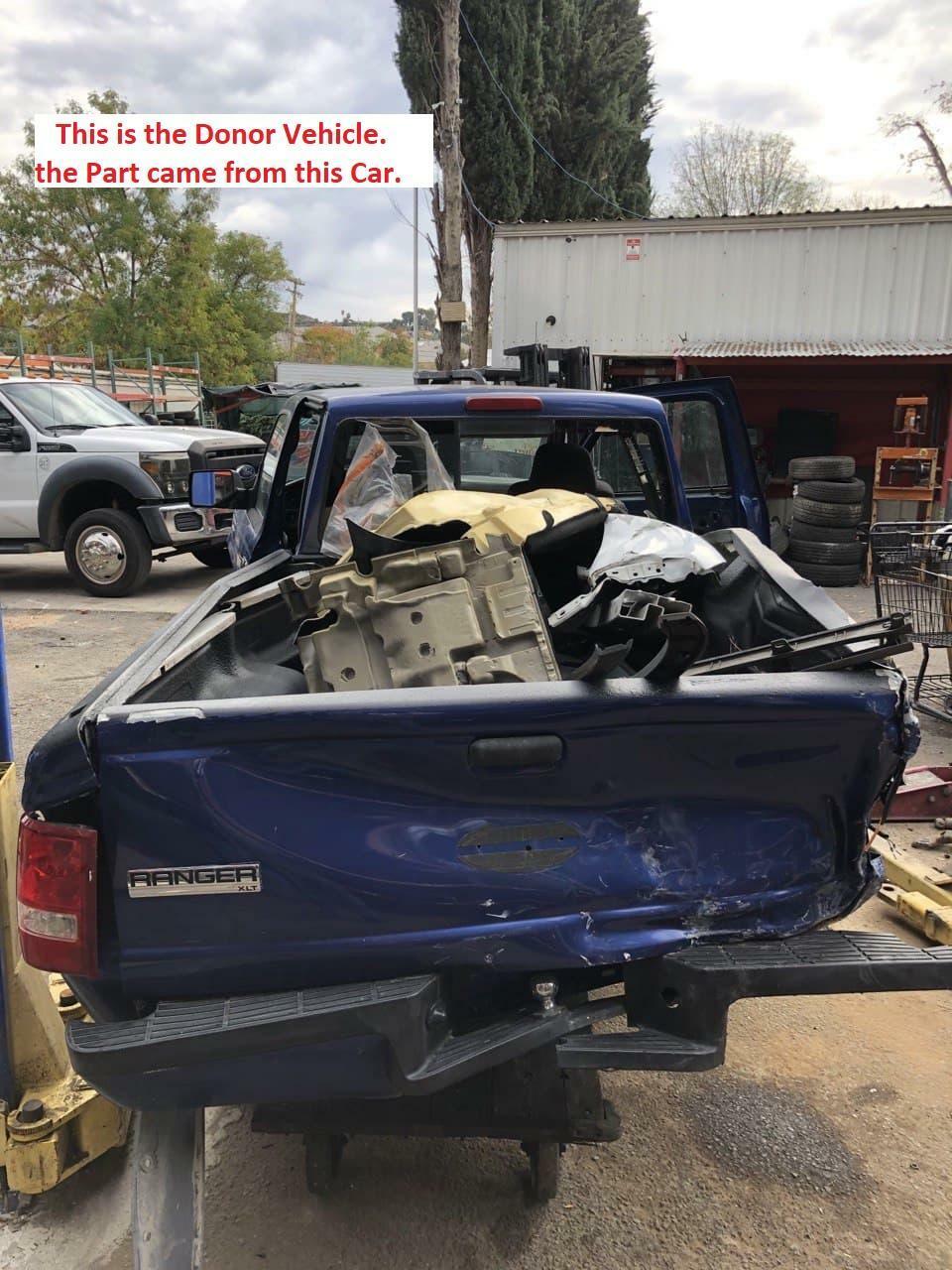 2004 - 2011 FORD RANGER Rear Back Door Paint Code G9 Left Driver Side ...