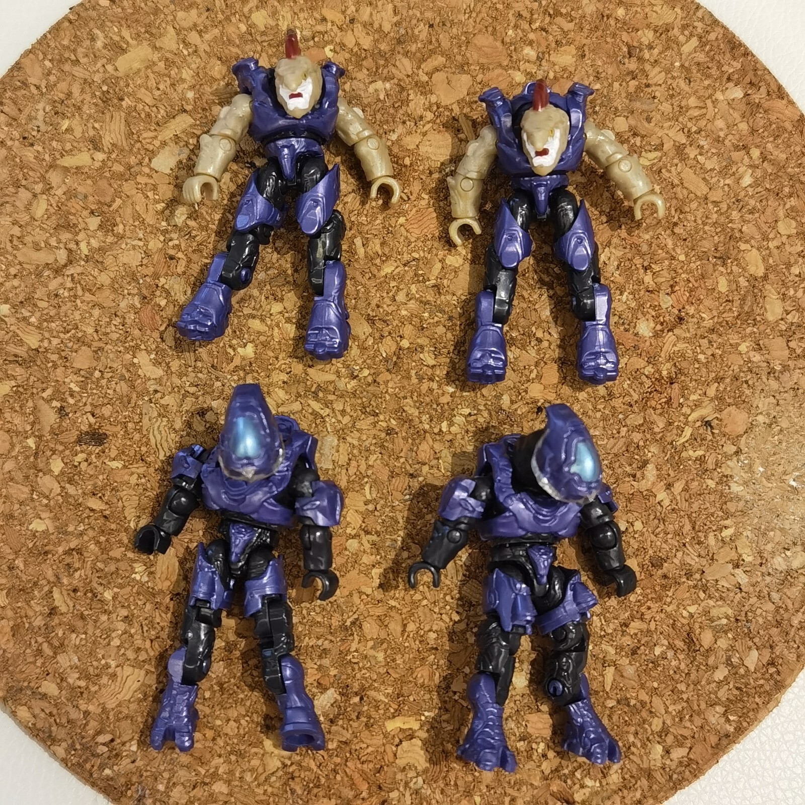 Mega Bloks Construx halo Elite Ranger Jackal Minor LOOSE FIGURES bundle ...