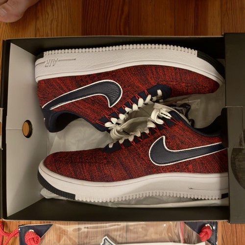Nike Robert Kraft x Air Force 1 Ultra Flyknit Low New England Patriots ...