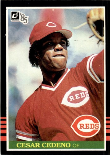 1985 Donruss Cesar Cedeno Cincinnati Reds #447 | eBay