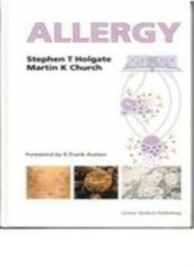 Allergy by Martin Church, Professor Stephen T. Holgate (Hardcover, 1992 ...