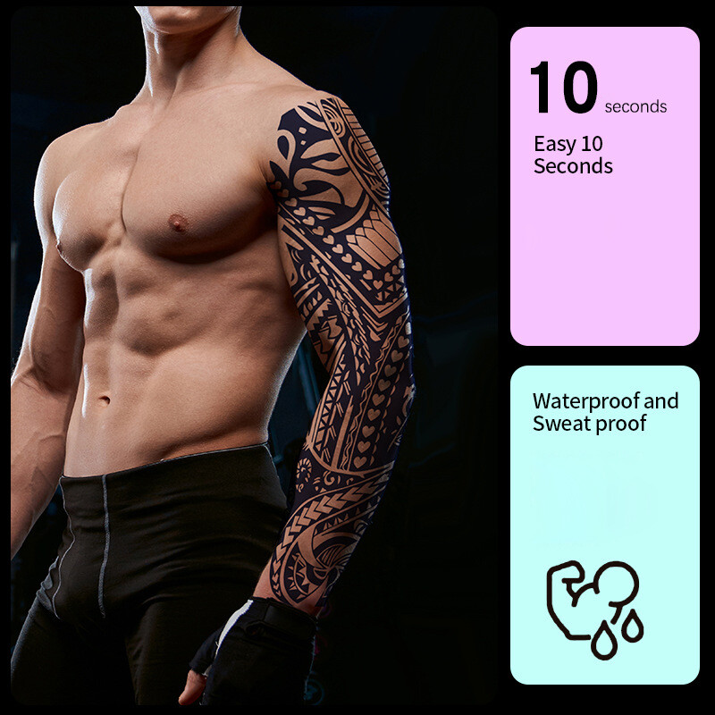 Body Art Fake Tattoos PHOGARY 24pc Women Temporary Tattoos Large