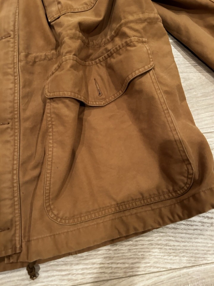 J.Crew Wallace & Barnes Field Mechanic Jacket w/ Sew On Patches Size XL ...